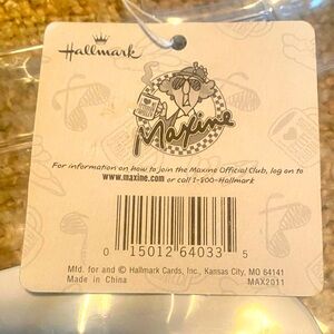 Hallmark | Bags | Hallmark Maxine Stuff This Vtg Clear Comic Water ...
